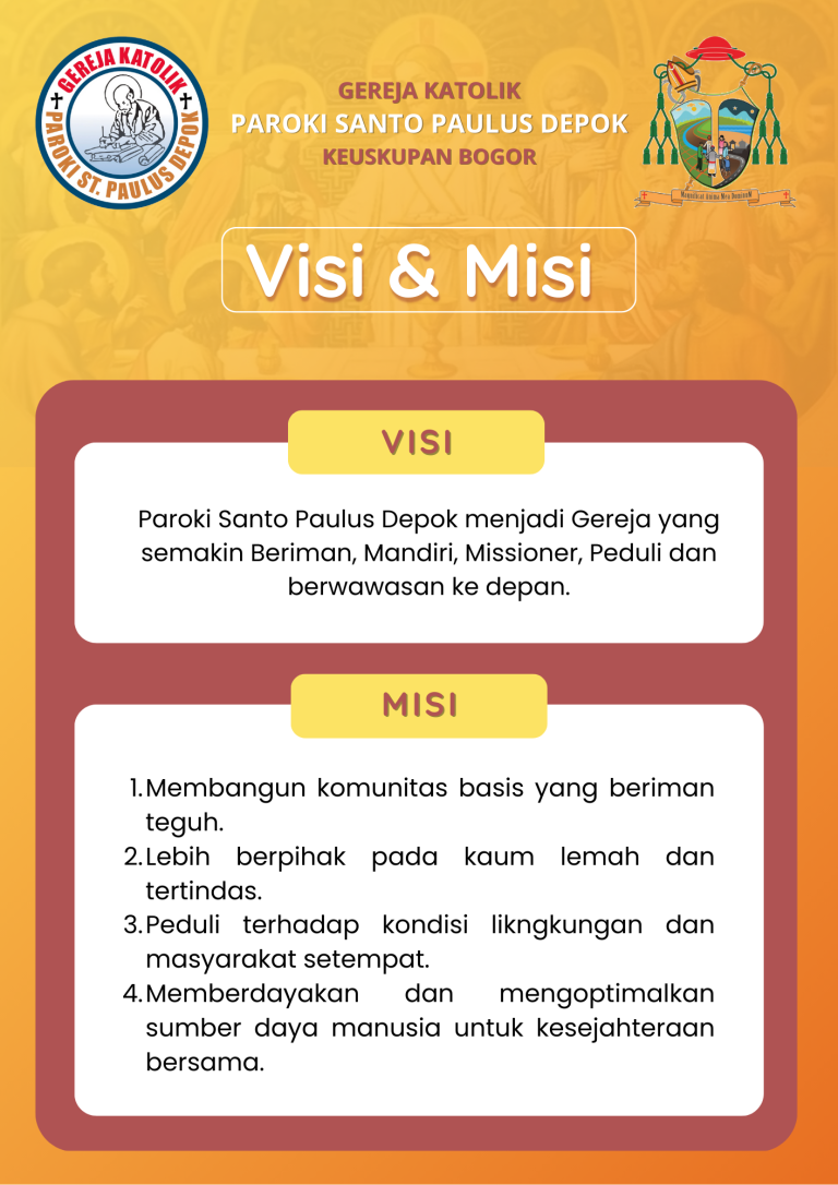 Visi & Misi – Paroki Santo Paulus Depok