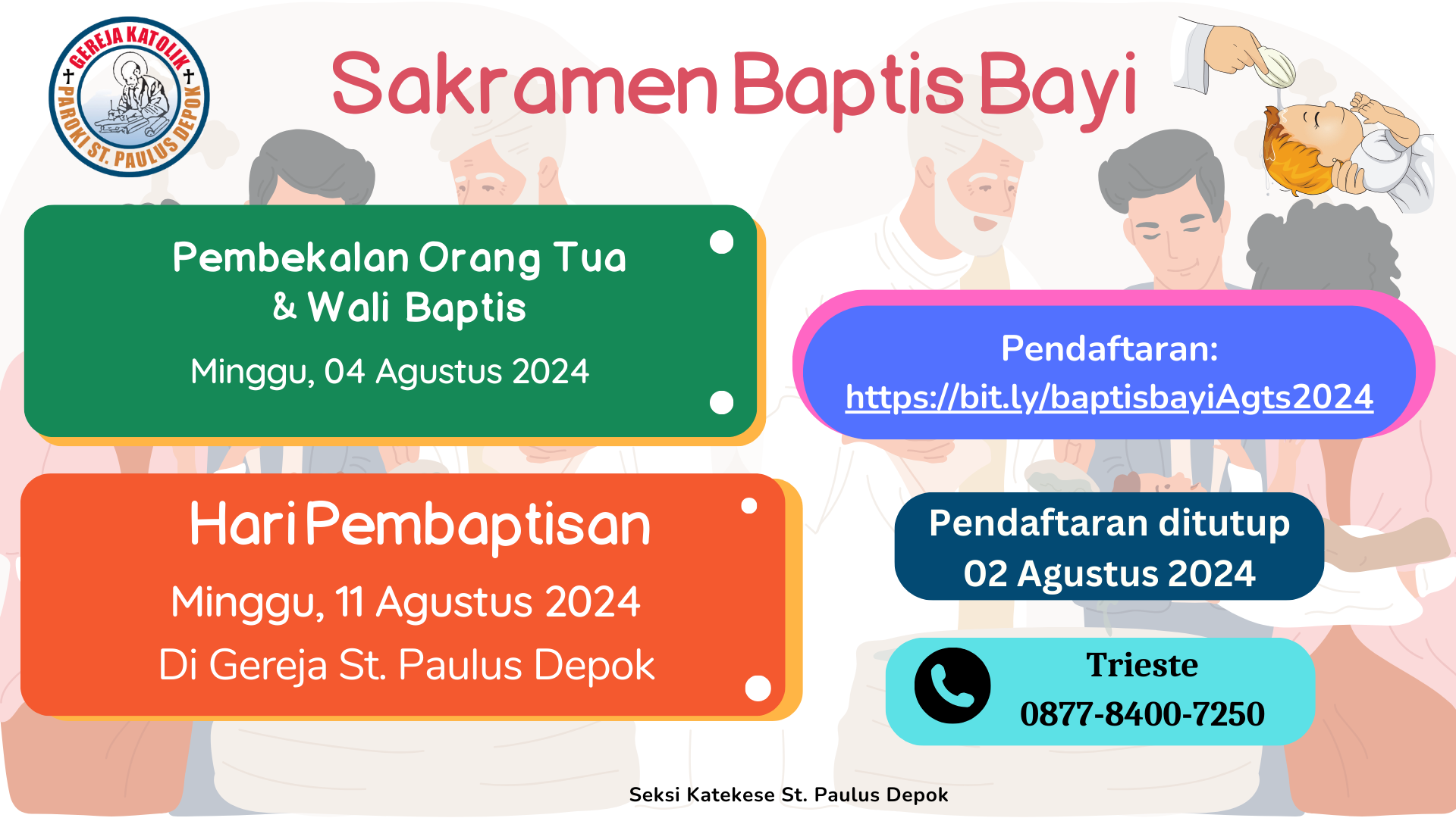 Paroki St Paulus Depok – Servite In Caritate